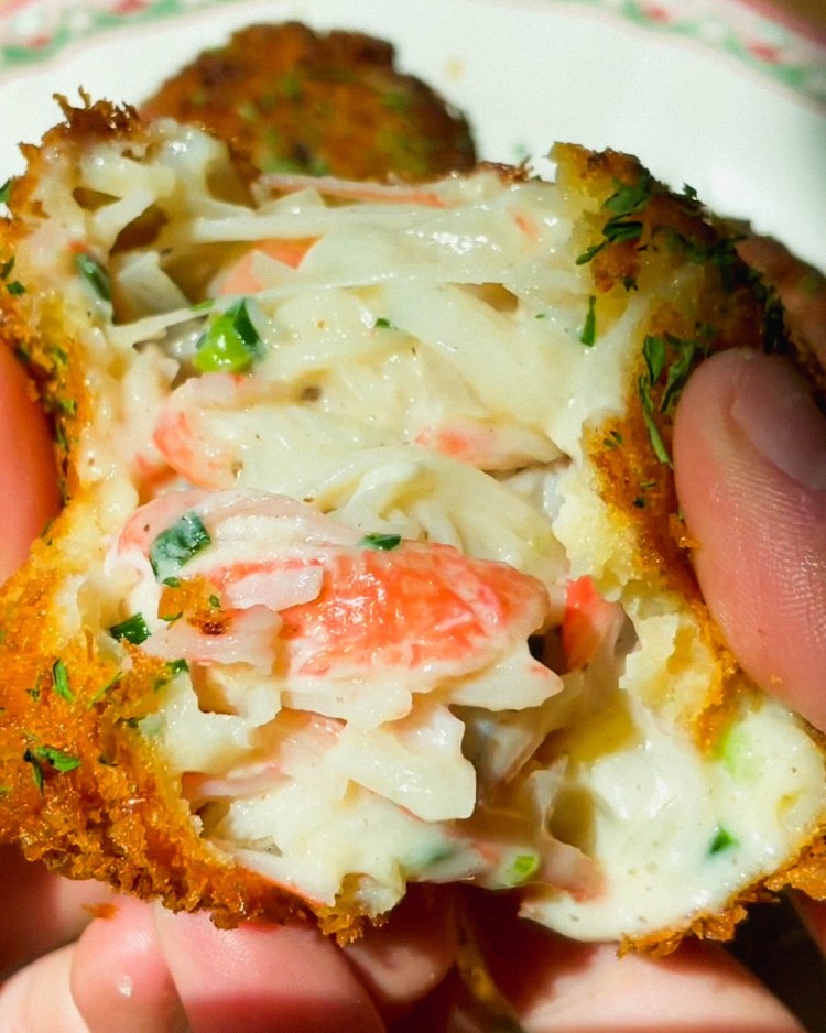 Creamy Crab Croquette - Doobydobap