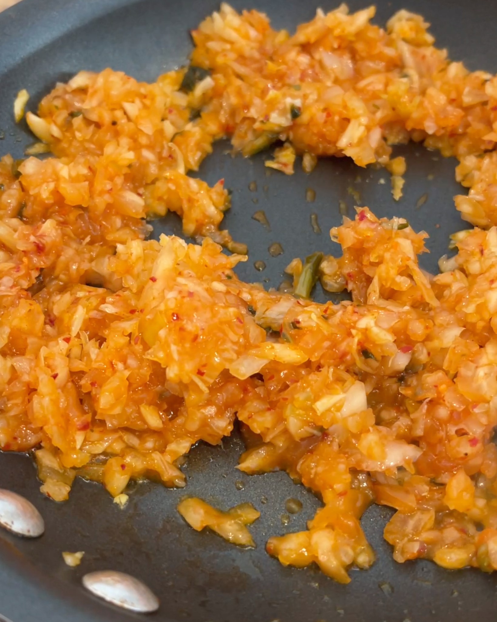 Kimchi Cheese Rice Balls - Doobydobap