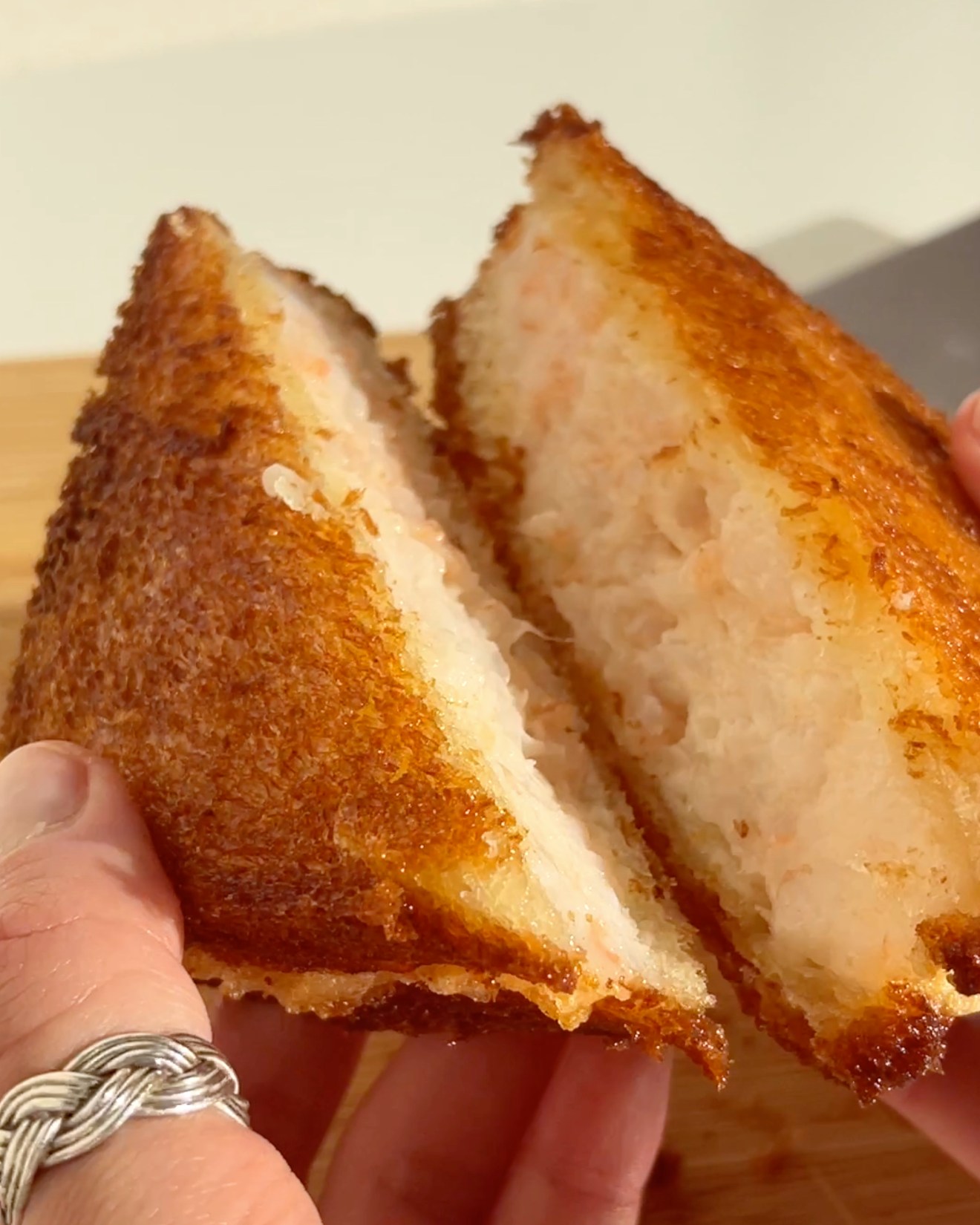 Prawn Toast - Doobydobap