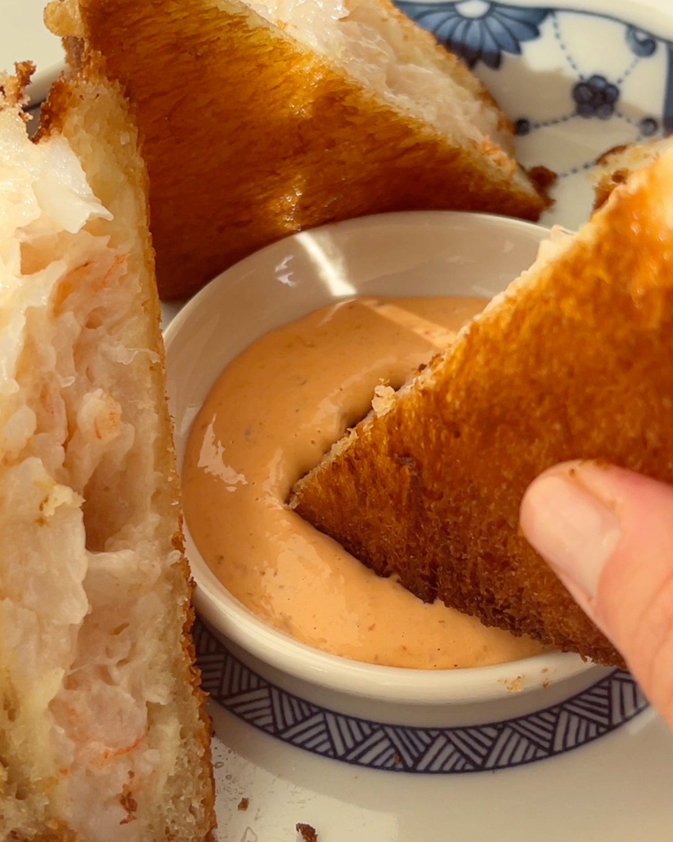 Prawn Toast - Doobydobap
