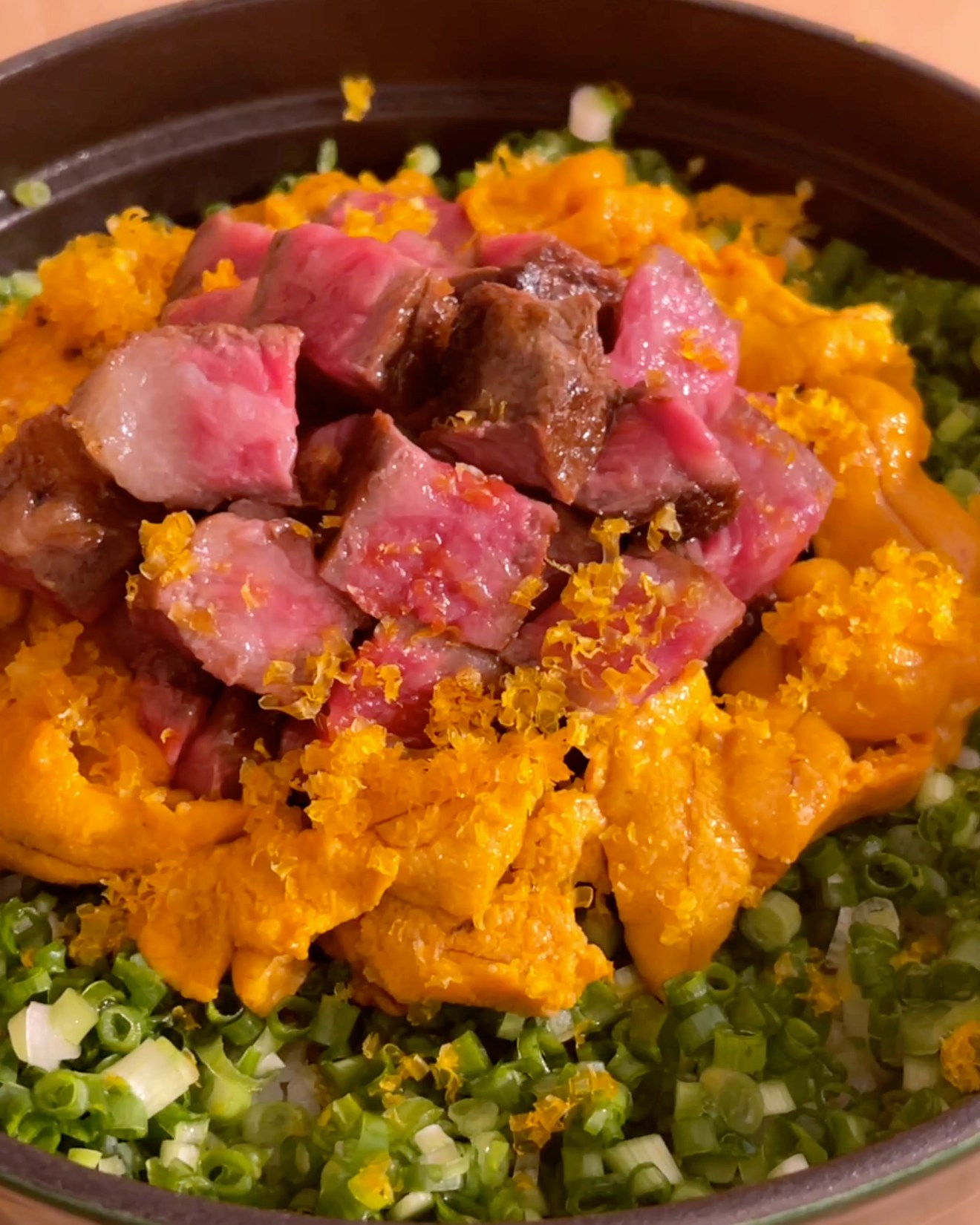 Uni Steak Pot Rice - Doobydobap