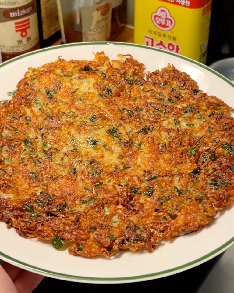 Crispy Cheese Gamja-Jeon - Doobydobap