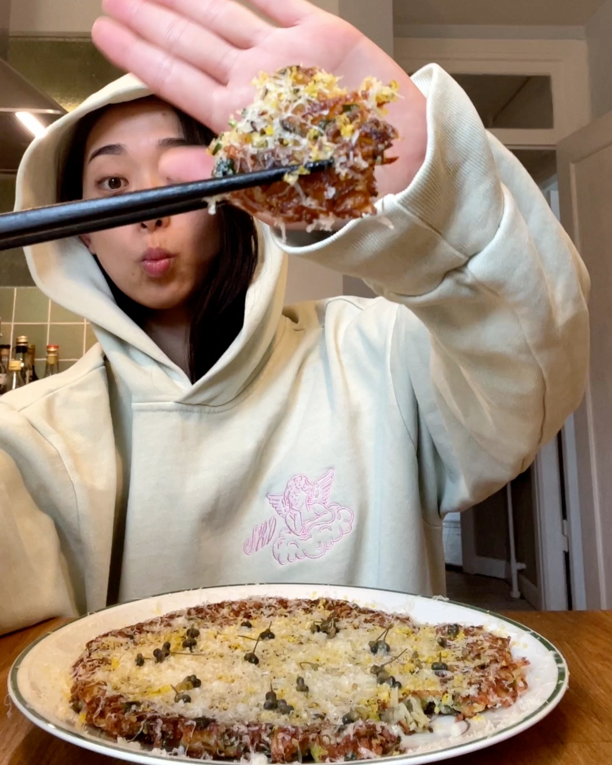 Crispy Cheese Gamja-Jeon - Doobydobap