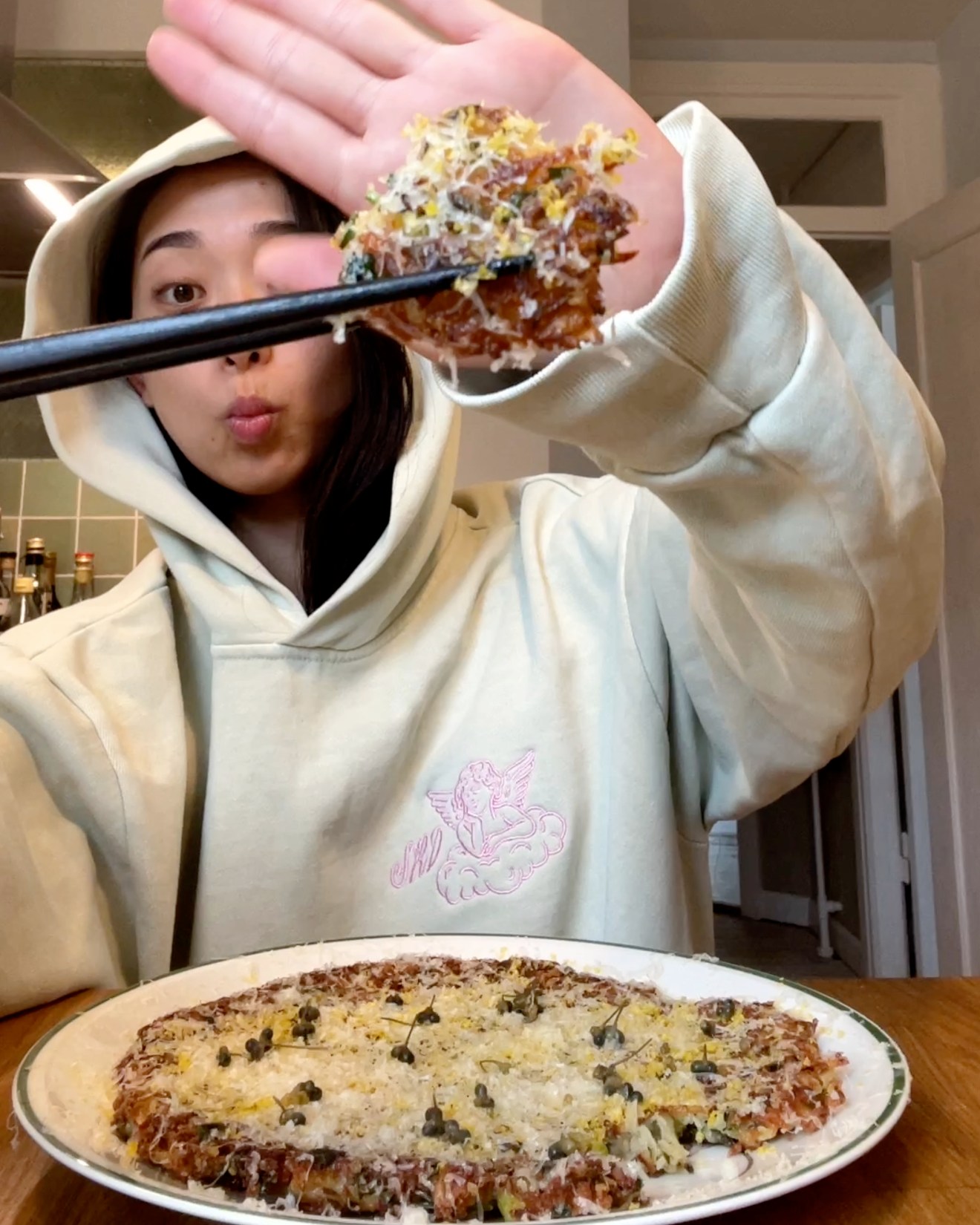 Crispy Cheese Gamja-Jeon - Doobydobap